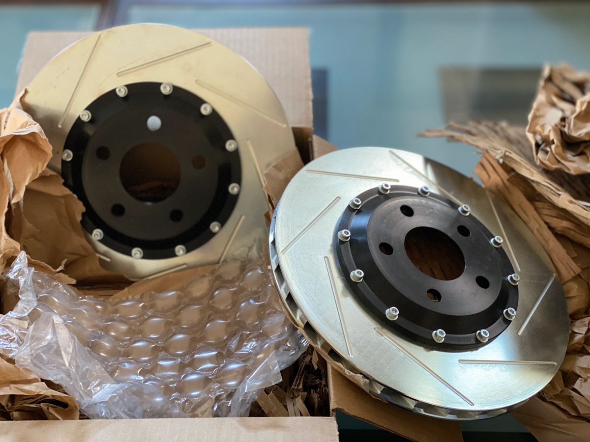 JHM Two-piece lightweight rear rotors (pair) for 2011-2015 Audi RS5