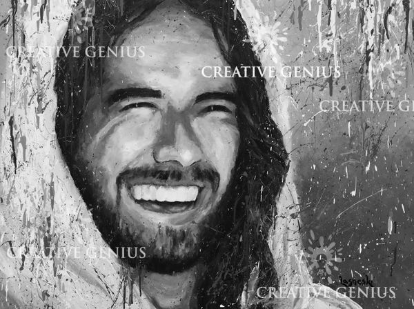 Jesus Smiling #3 Photo Print