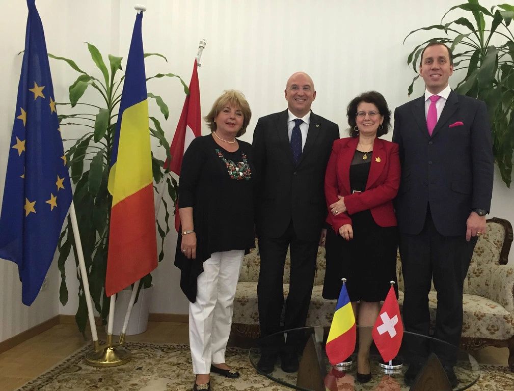 Consuls reunion at the Romanian Embassy in Bern, 30th May 2016