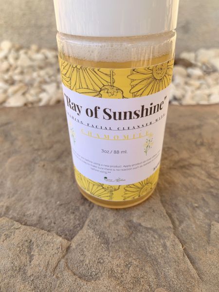 Ray of Sunshine Foaming Facial Cleanser with Chamomile