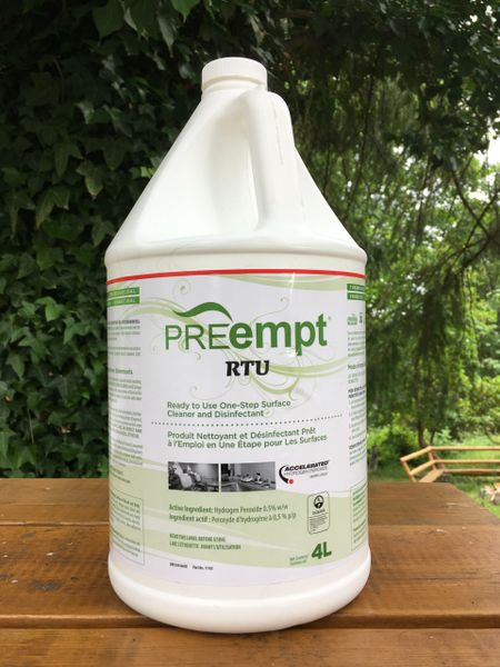 Preempt RTU Disinfectant | Longevity Services
