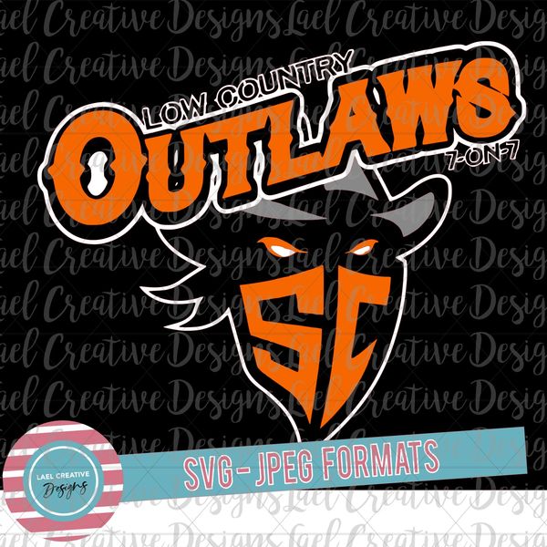 Outlaws Low Country SVG