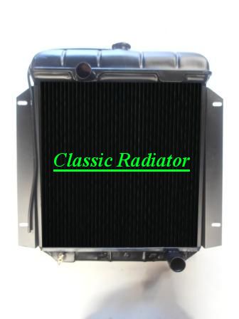 54-56 Ford Car Radiator for 6 cylinder 3 Row Core