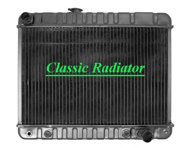 66-67 GTO LeMans Copper radiator TL BR Auto