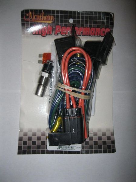 Electric Dual Fan Wiring Kit with 180 degree temp switch