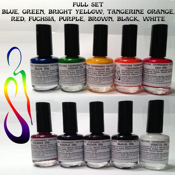 15ml tincture ink colors
