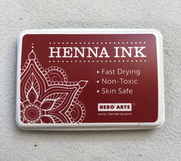 Amber/Brown skin Safe Ink pad