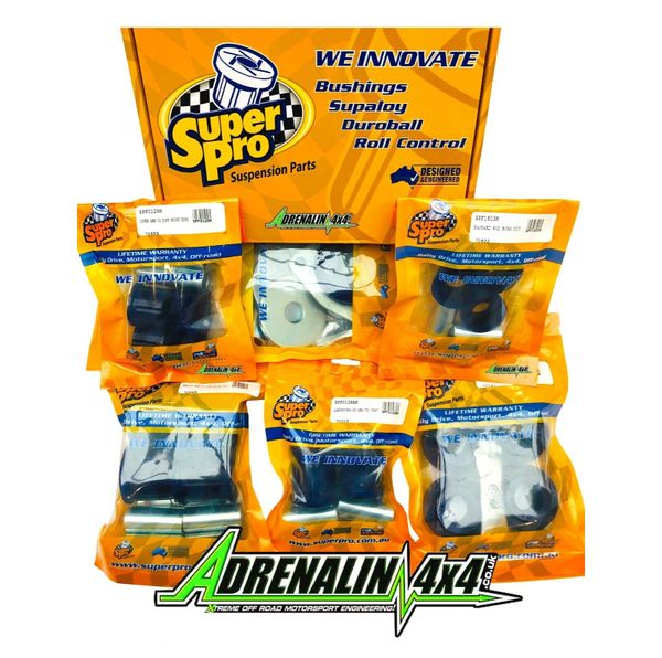 Superpro complete polyurethane bush kit for Defender, Discovery 1 and ...