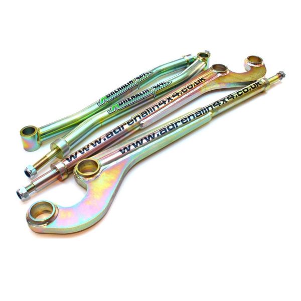 Caster corrected front radius and rear trailing arms for Defender ...