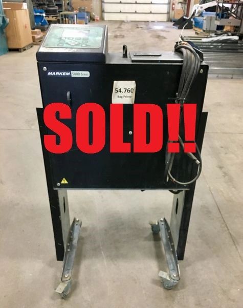 Markem Image 5200 Touch Dry Hot Melt Inkjet Printer Coder Machine w ...