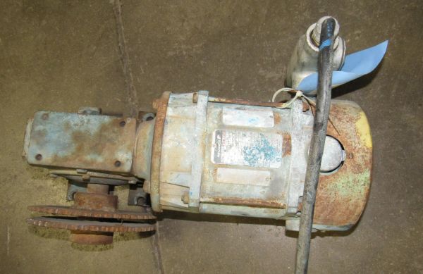 USED Reliance 1 HP, 3 PH, K56C Frame Dutymaster AC Motor & Alling ...