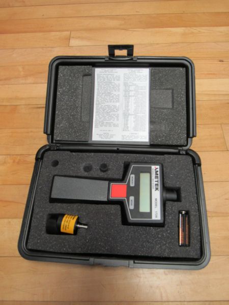 Two Ametek Model 1726 Digital Tachometers