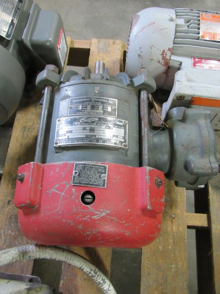 Used Century 2 HP, 3 PH, 184 Frame Squirrel-Cage Induction Polyphase ...