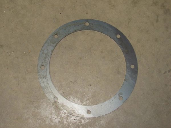 8" Flat Band Flange, Punched