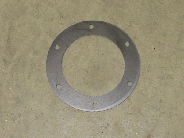 4" Flat Band Flange, Punched