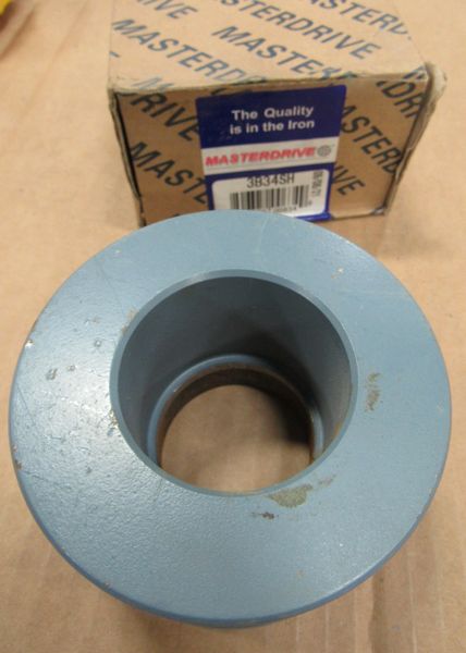 Masterdrive Bushing Bore V-Belt Pulley - 3 Groove, 3.4" Pitch Dia, 3.75 ...