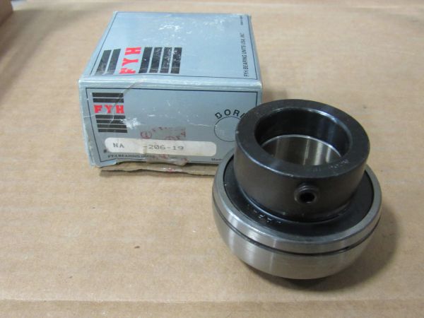 FYH Insert Bearing w/Eccentric Collar - 1-3/16" ID, 2.441" OD, 1.9016 ...
