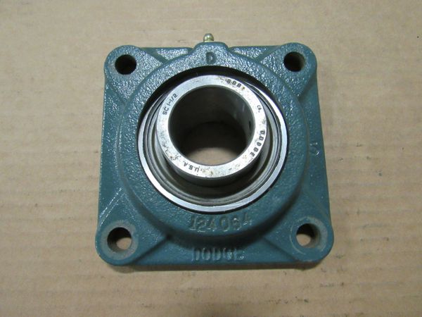 SOLD*****Dodge F4BSC108 Flange-Mount Ball Bearing Unit - Four-Bolt, 1.5 ...