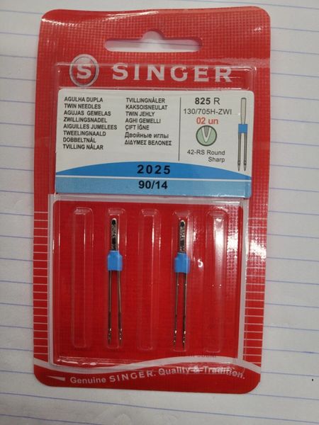 Genuine Singer Twin Needles 2025 90/14