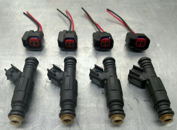 DCR 880cc Fuel Injectors High Impedance E85/Pump/Race Gas Direct Fit