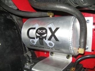 DCR Billet Coolant Overflow Tank- Custom Mount