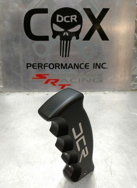 Shifter Handle- Billet 6061 Aluminum Pistol Grip Black CNC- SRT-4