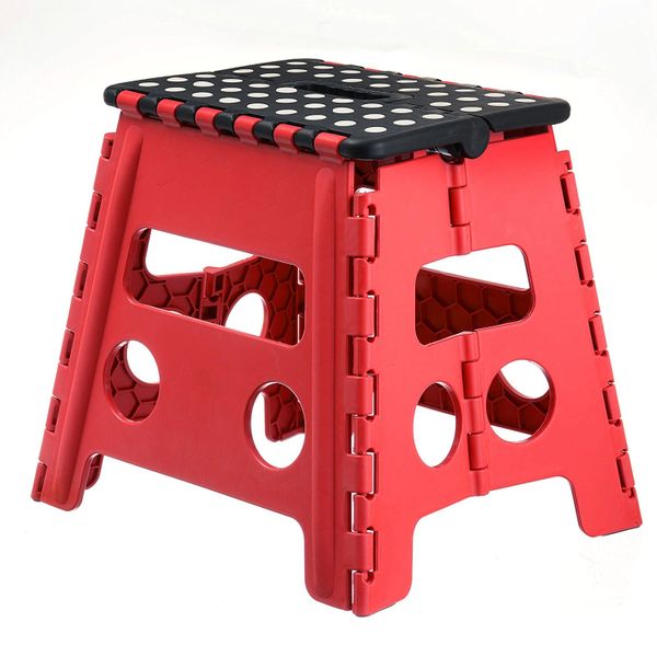 Home-it Folding Childeren Step Stool 13 In. Red | Home it