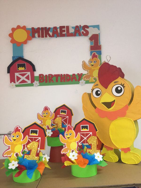 The Chica Show Birthday Party Theme