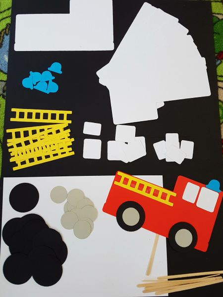 Fire engine activity pack