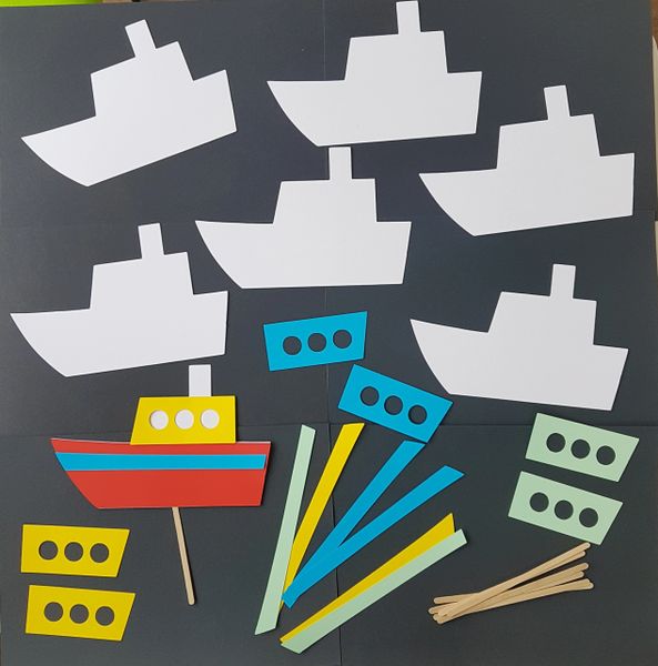The big ship sails activity pack