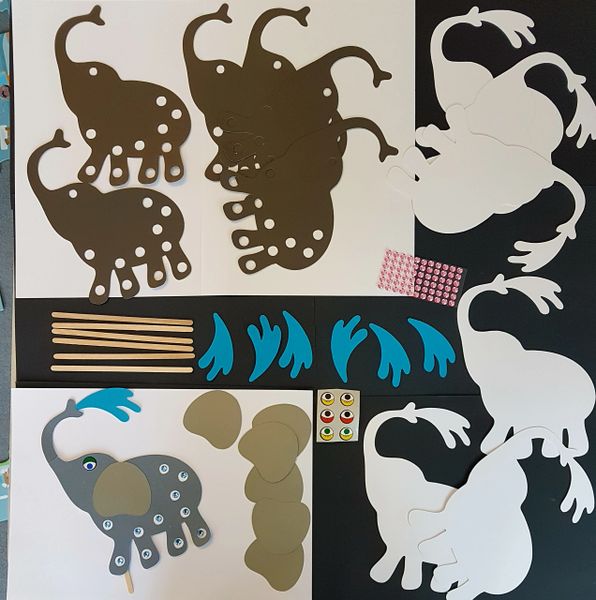 Elephant Gem activity pack