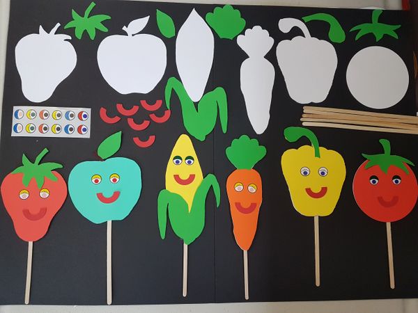 Fruit and veggies activity pack