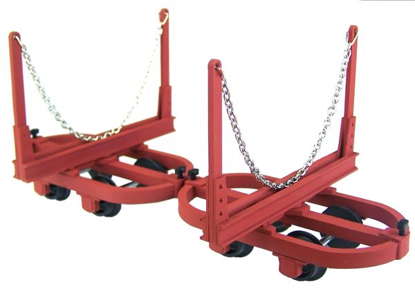 Hudson Bolster Wagons, Pair.