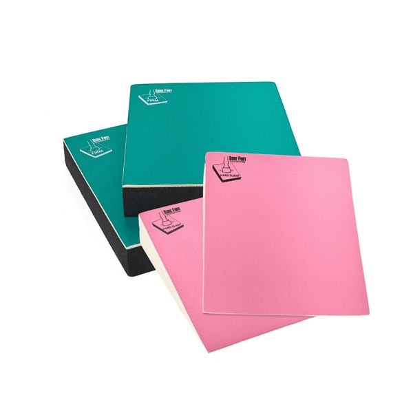 SURE FOOT Pads 2 PACK– FIRM Green Pads & HARD Pink Slants