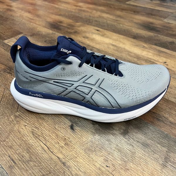 ASICS - Men's - Gel Nimbus 25 - 1011B547.021 - Sheet Rock/Indigo Blue
