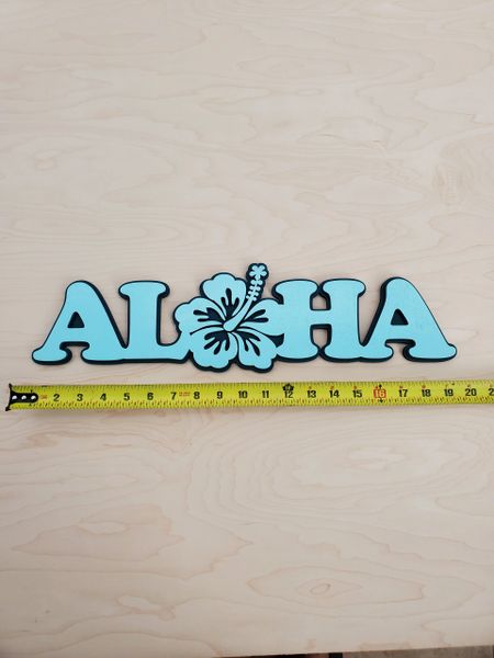 Aloha wall hanging