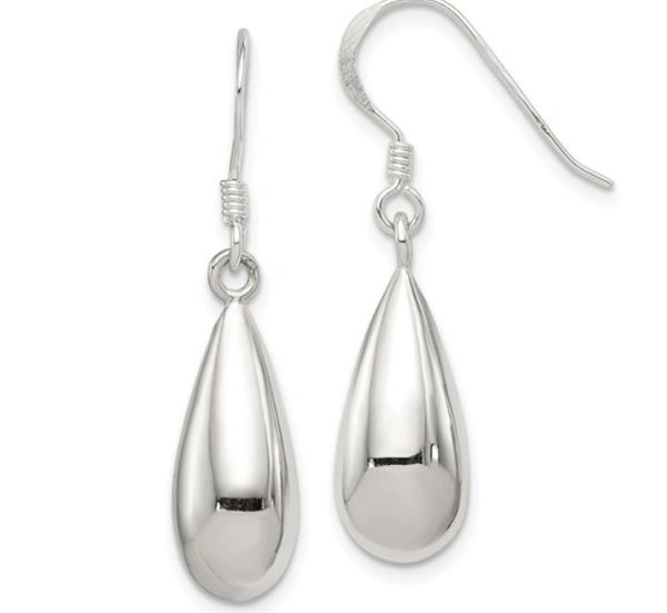 Ladies Silver Dangle Earrings