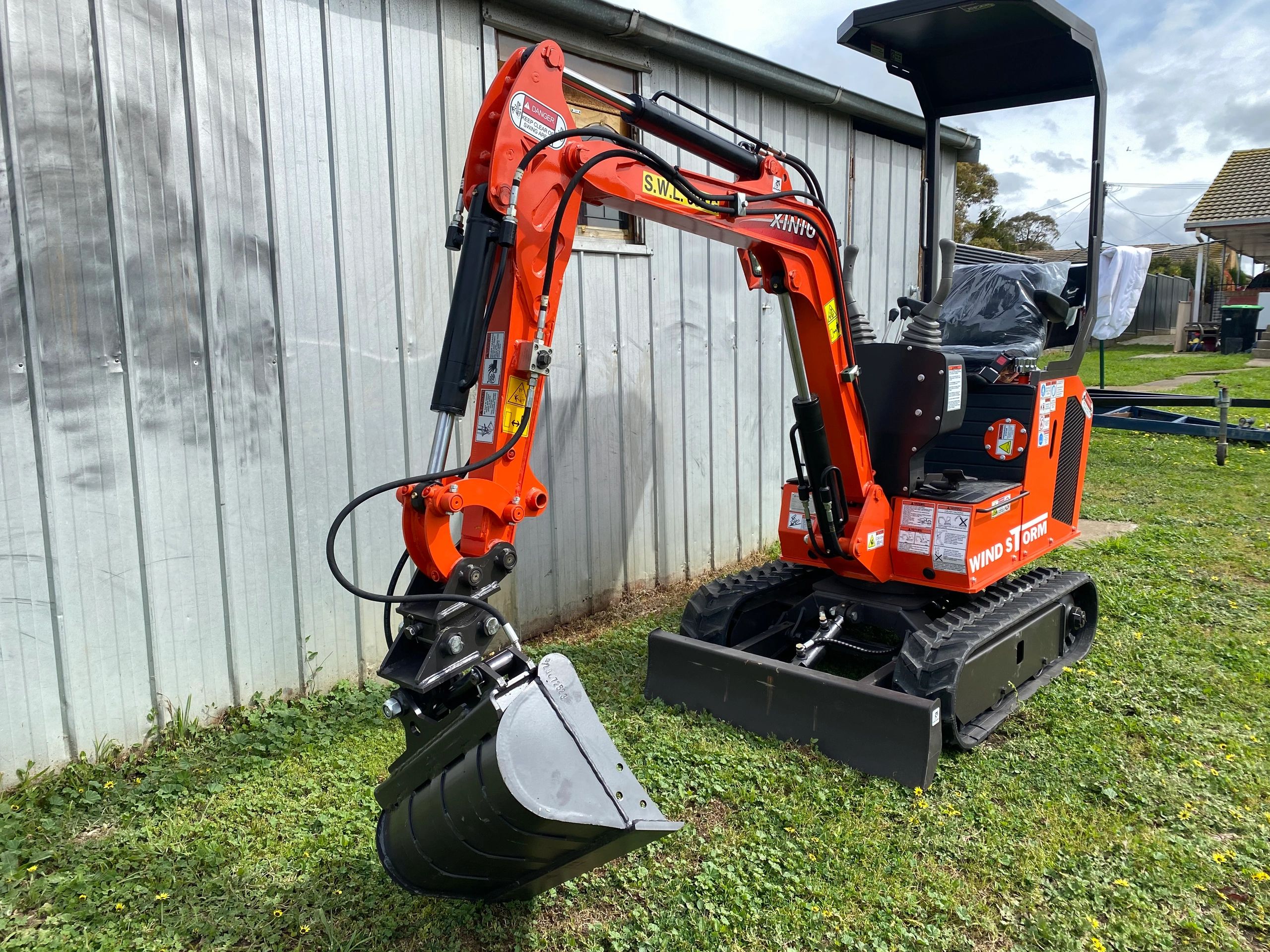 Rhino XN08, Excavator - Melbourne Machinery - Airport West, Victoria