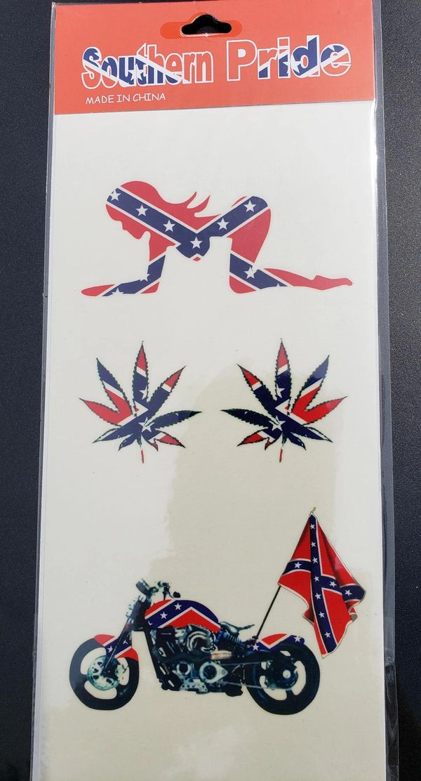 Rebel Flag Tattoo Designs For Men