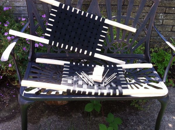 Comfort Ash Webbed Seat, Pair