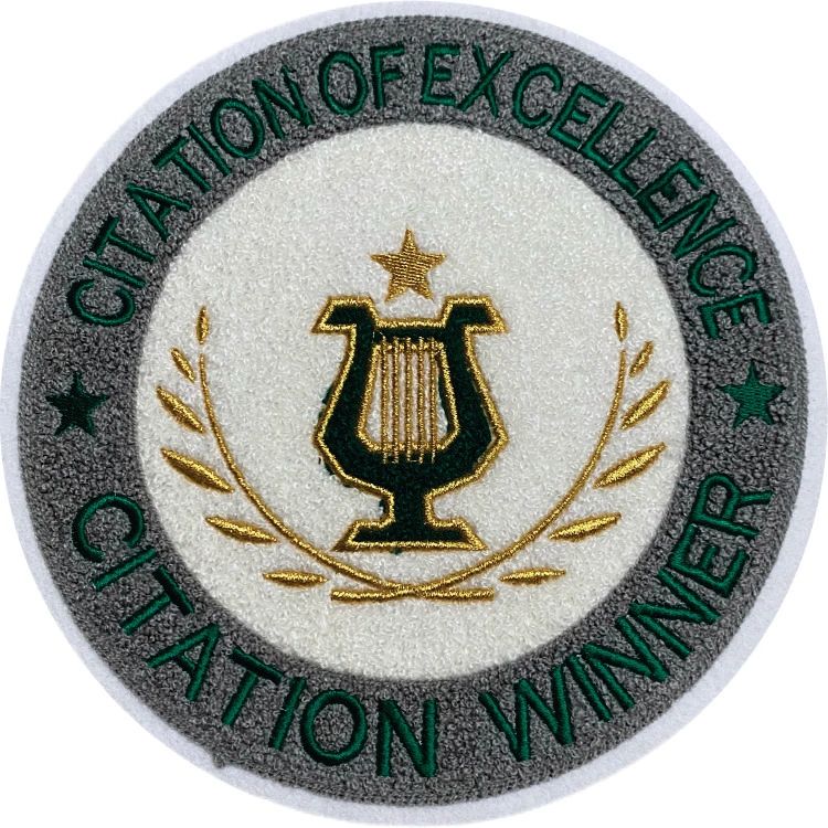 4 Inch TFME Citation of Excellence: Citation Winner