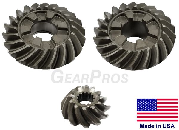 Lower Unit 12:21 - 3 pc. Gear Set for 200, 225, 250 hp 2009-2017 Yamaha ...