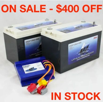 Lithium Pro M3130-36CK 36V 60Ah Trolling Battery kit