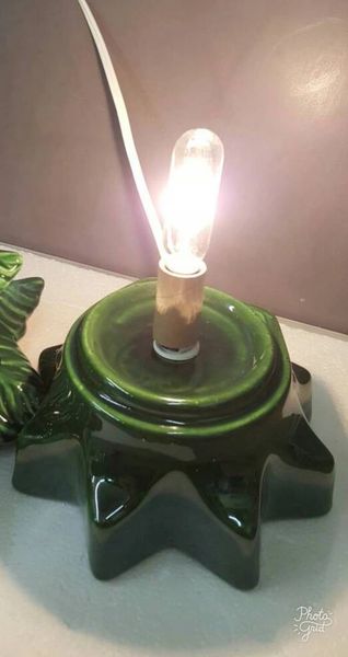 Ceramic Christmas Tree Replacement Base - Ceramic Tree Base - Green ...