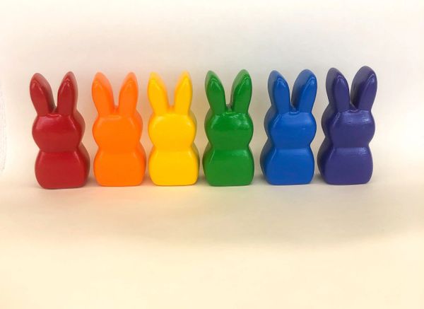 Rainbow Peeps - Ceramic Peeps - Pride Peeps - Easter Peeps - Bunnies ...