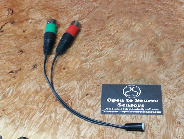 Dual Preamp Stereo Microphone Power Supply Cable