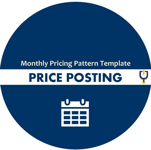 Pricing Posting Template
