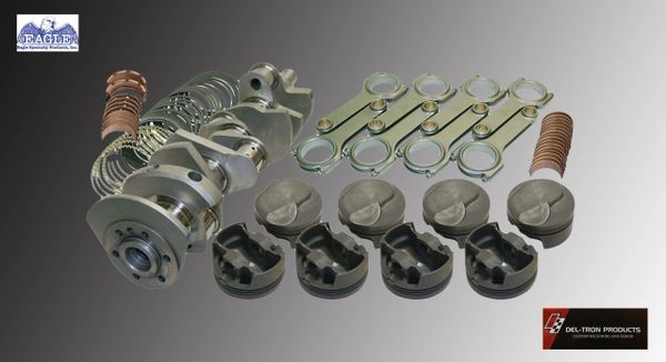 EAGLE COMPETITION BIG BLOCK CHEVY 489 ROTATING ASSEMBLY | cylinder head ...