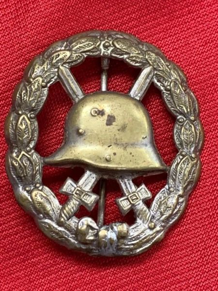 WW1 German Imperial Army silver Wound Badge - 2nd Class - Cut Out Version