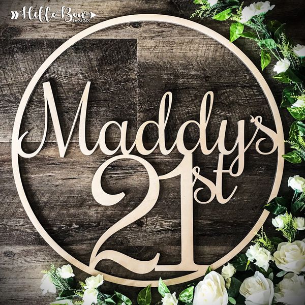 60cm Hoop - Script Font 4